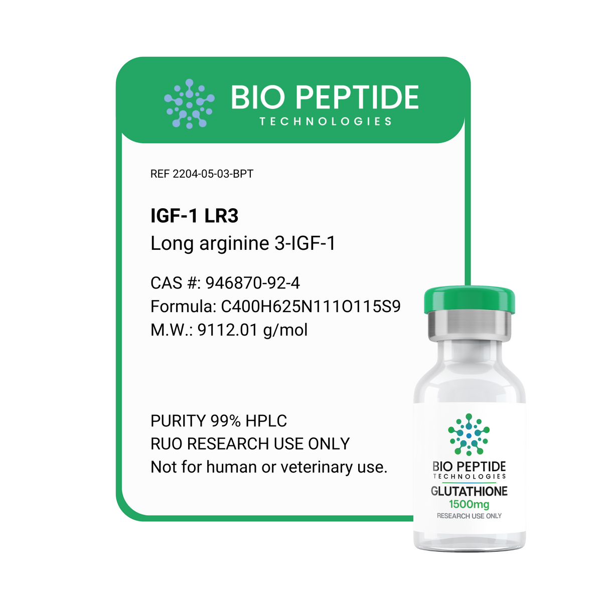 IGF-1 LR3 1mg — Biopeptitech