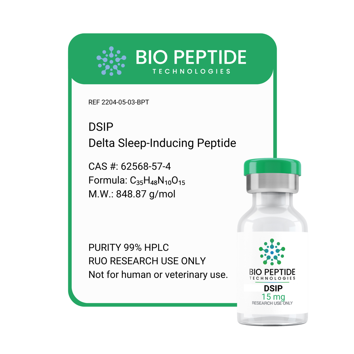 DSIP (15mg) — Biopeptitech